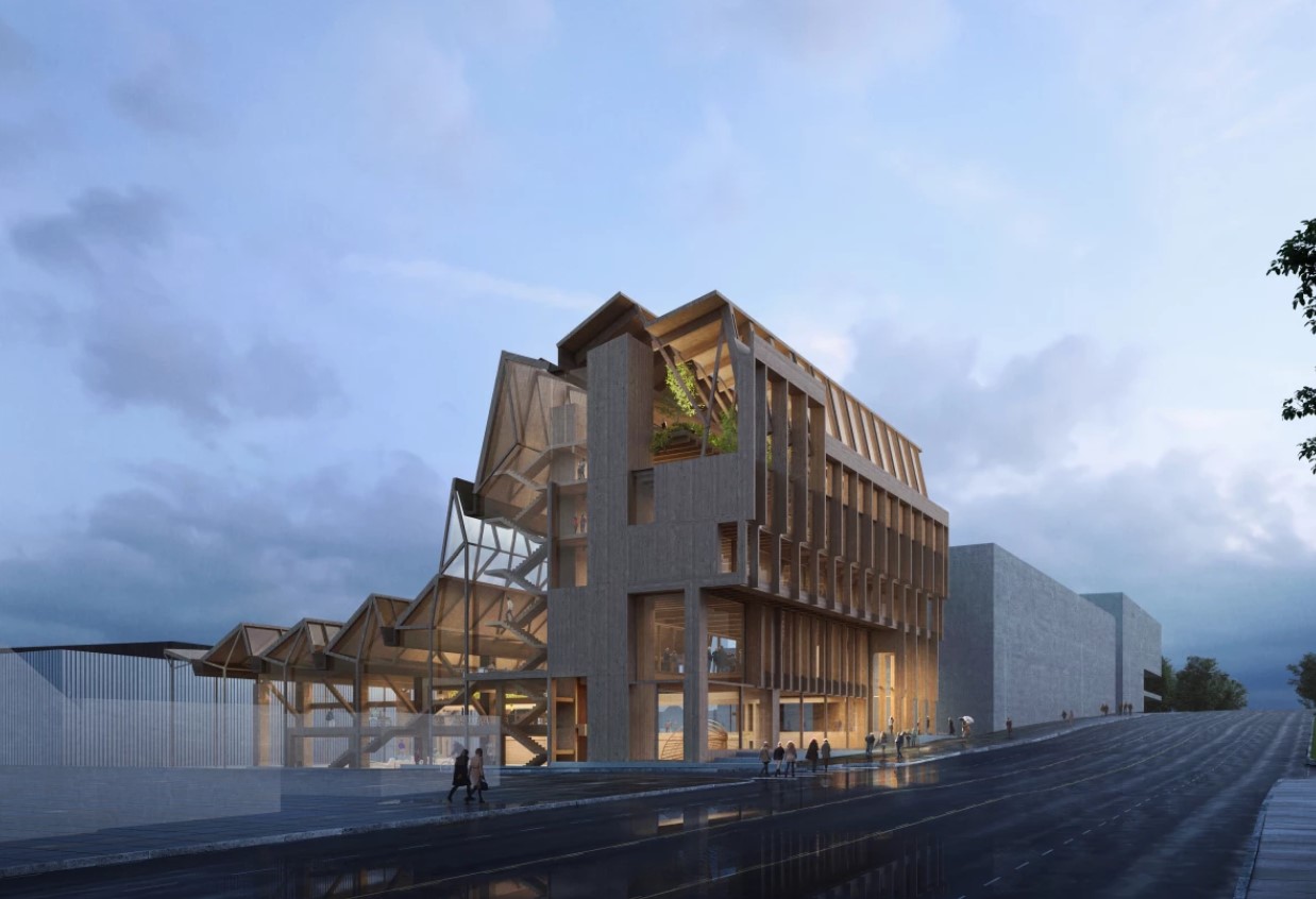 Grafton Architects’ College Building Highlights Versatility of Wood ...