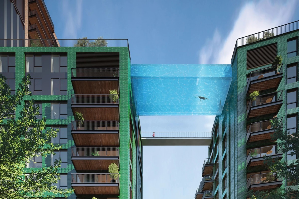 Swimming Across 100-ft-high Sky Pool - GCO Portal
