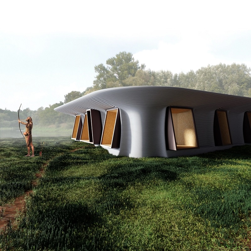This 3d-printed House can catch the rain water - GCO Portal