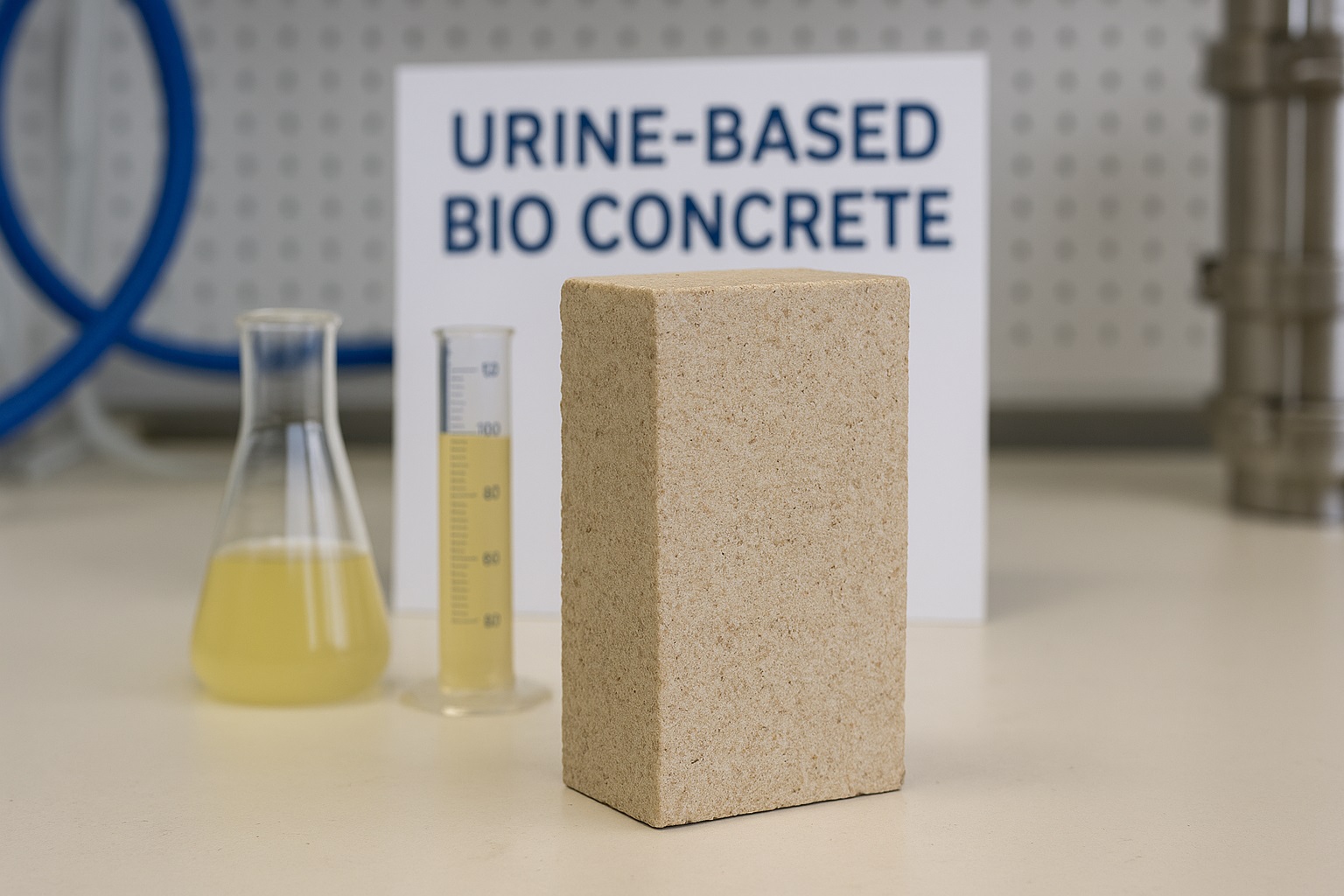 Urine-Based Bio Concrete: A Sustainable Building Material from Human ...